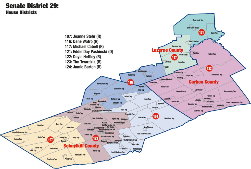 District Map - Senator Argall
