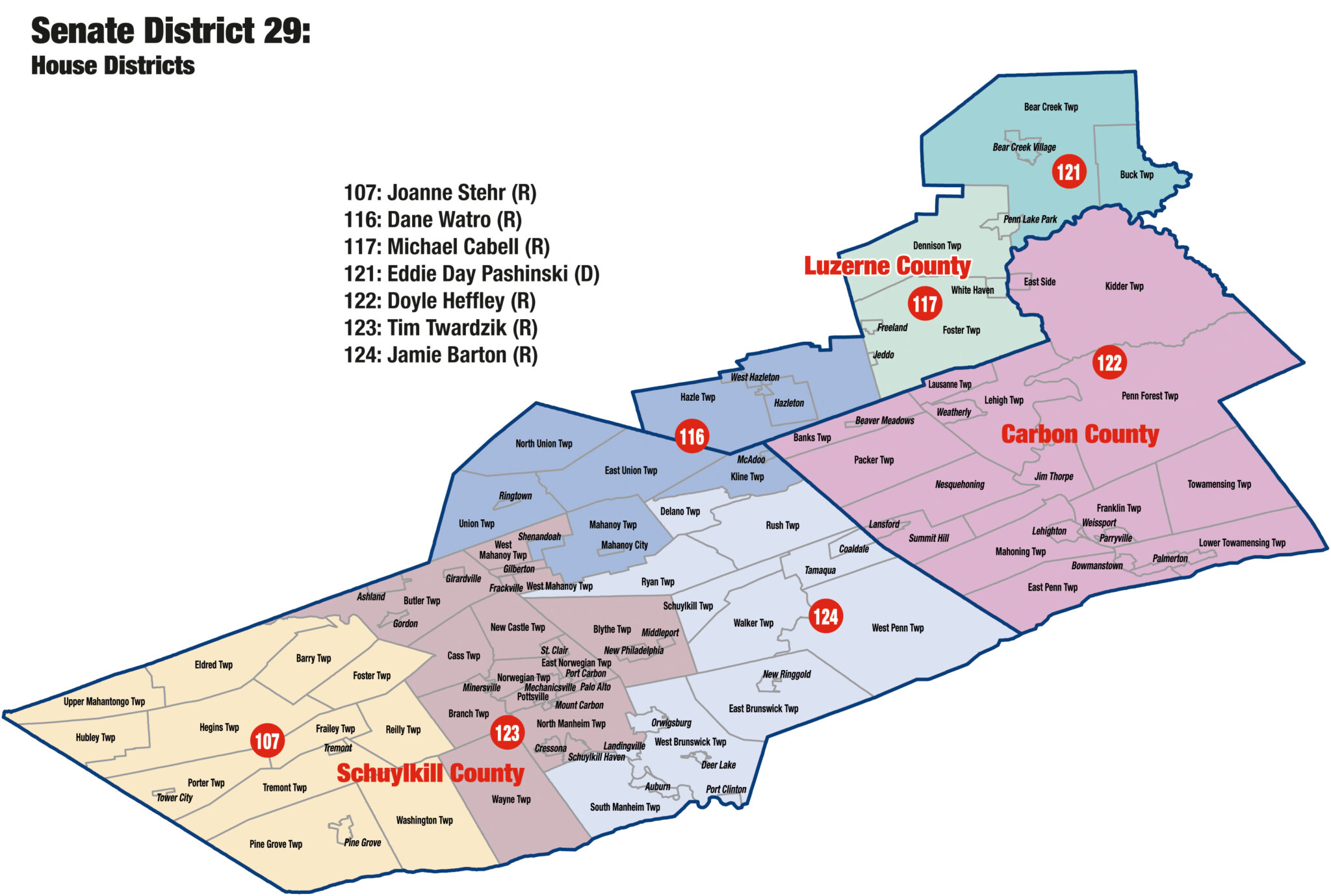 District Map - Senator Argall