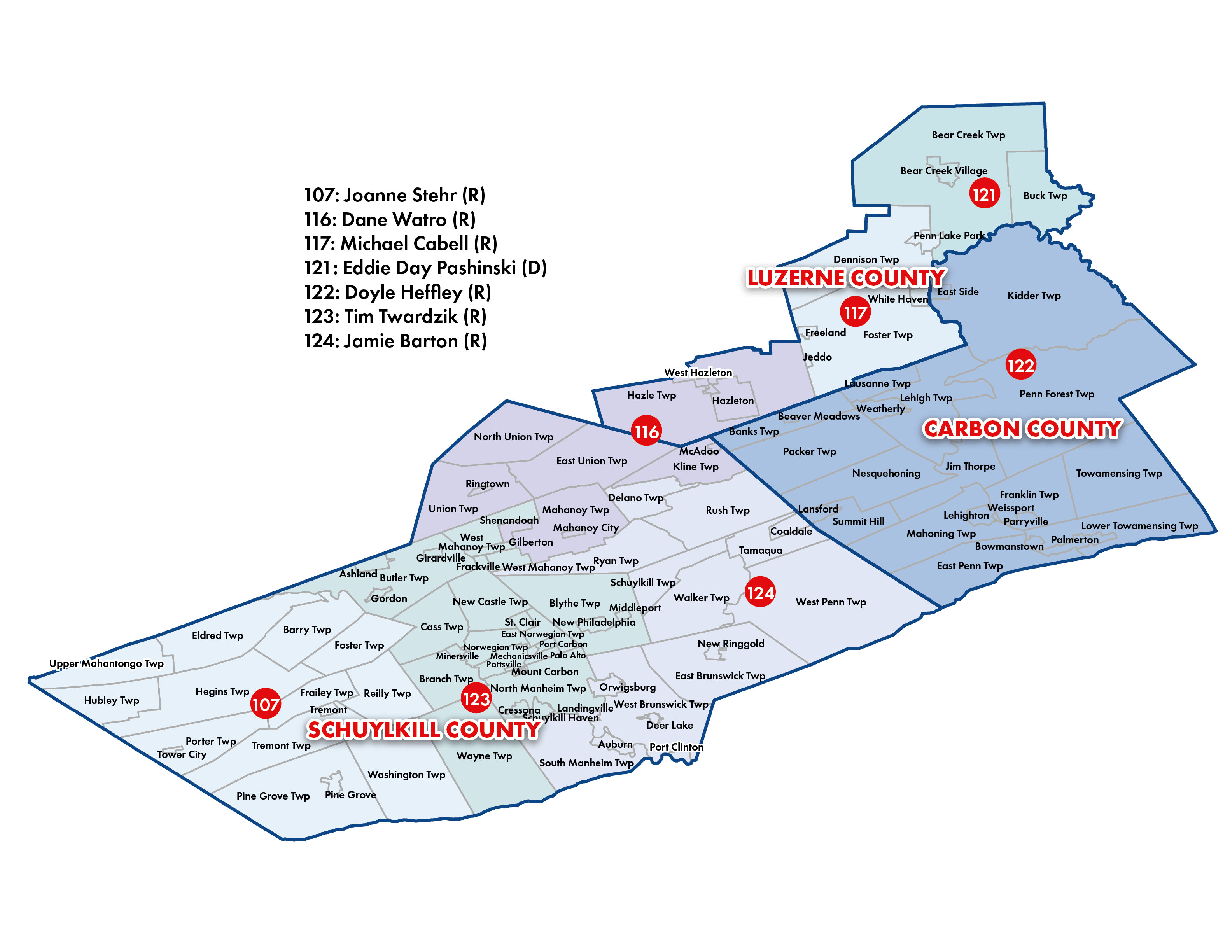 District Map - Senator Argall