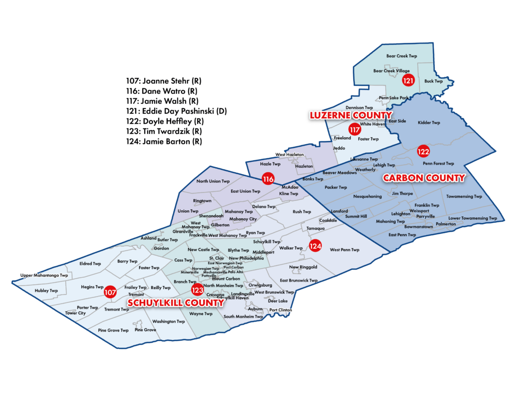District Map - Senator Argall